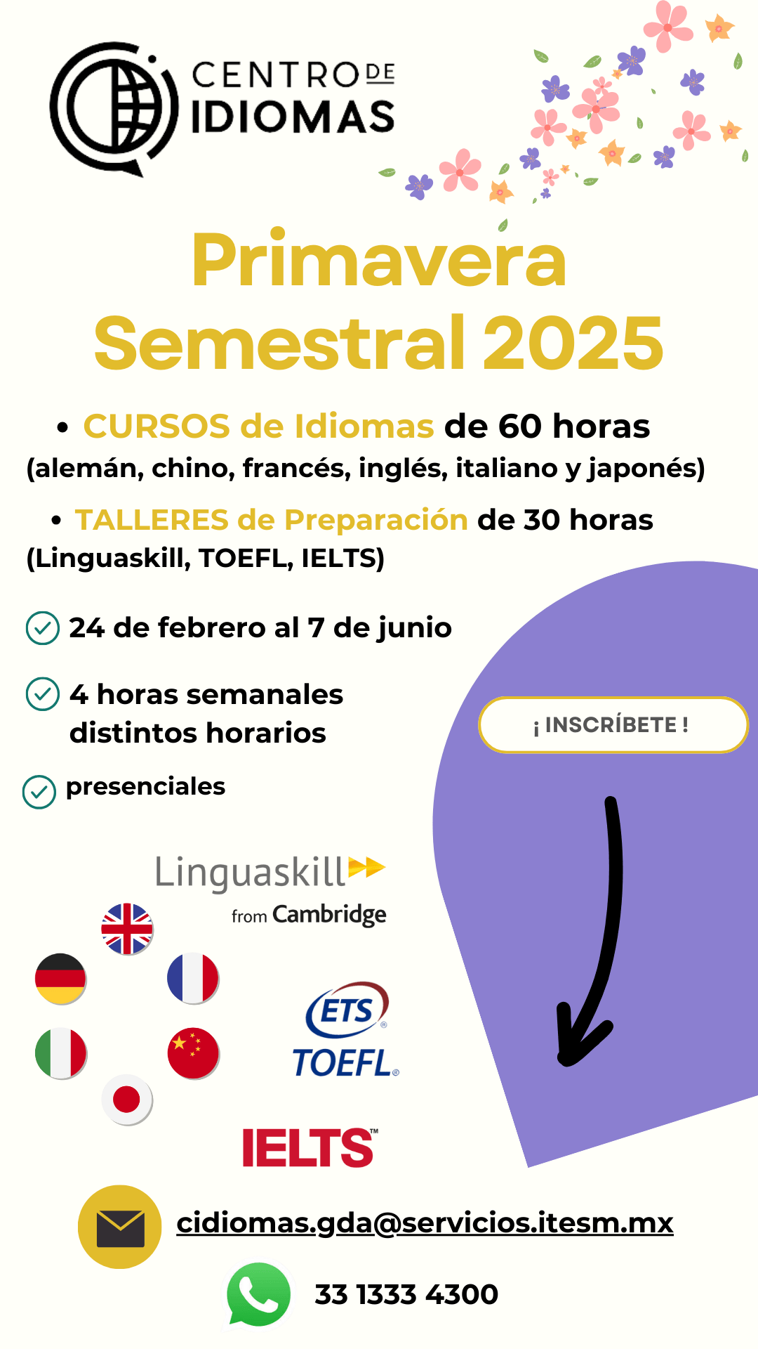 Centro de Idiomas en Guadalajara | Centro de Idiomas | Tecnológico de Monterrey
